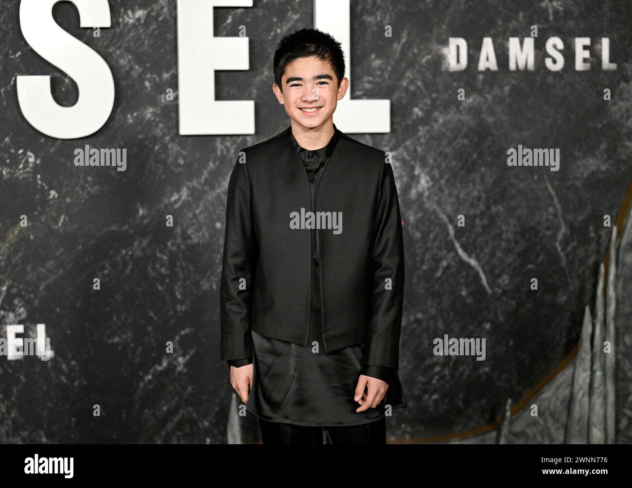 Gordon Cormier attends the premiere of Netflix's "Damsel" at the Paris ...