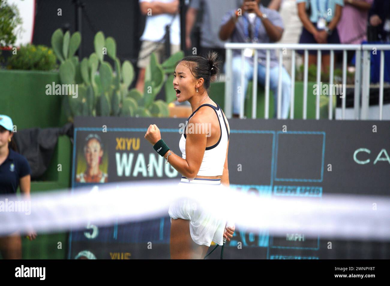 Austin, Texas, SPO. März 2024. Yup Yuan (China) tritt am Sonntag, den ...