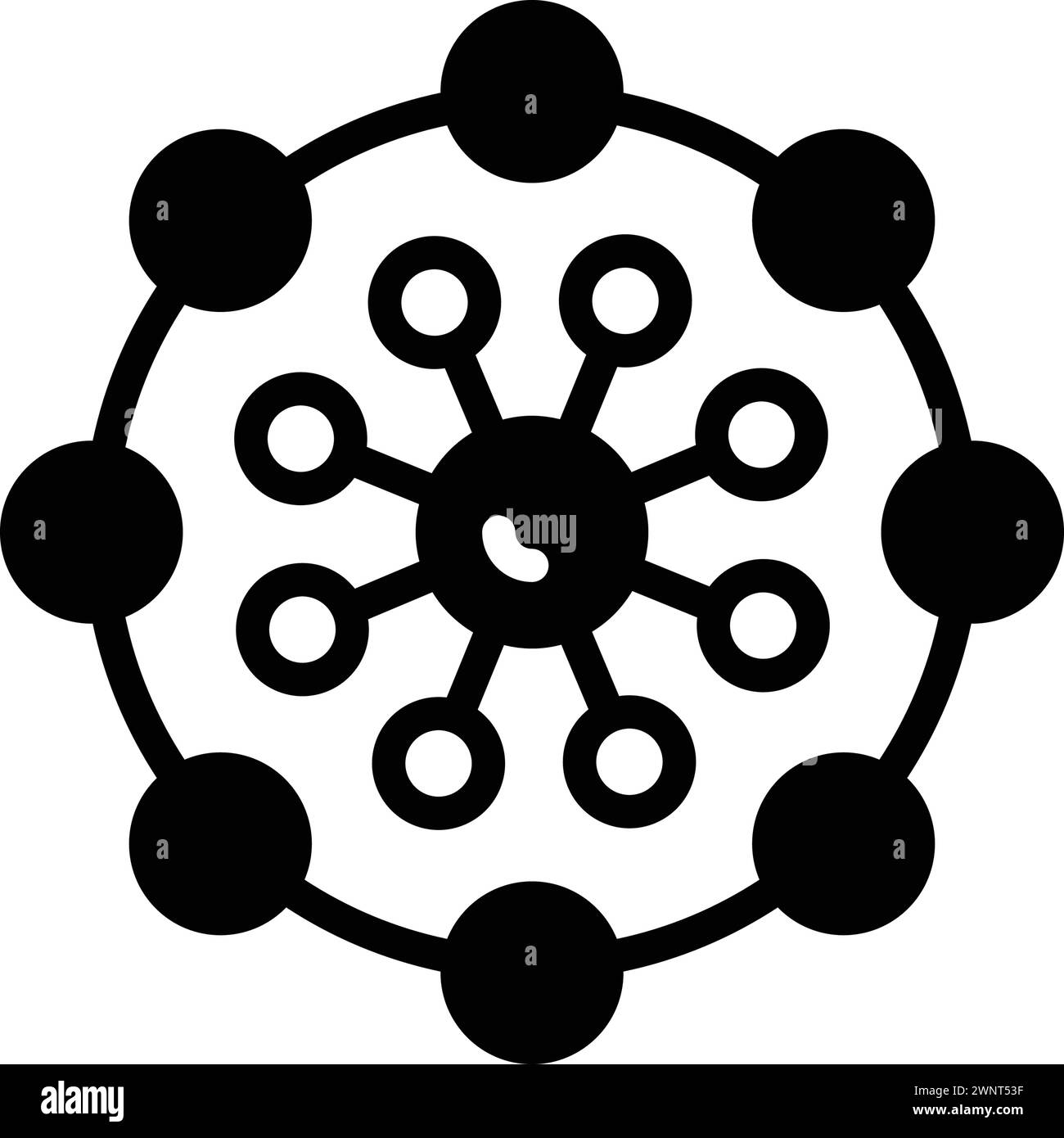 Center hub Ausgeschnittene Stockfotos und -bilder - Alamy