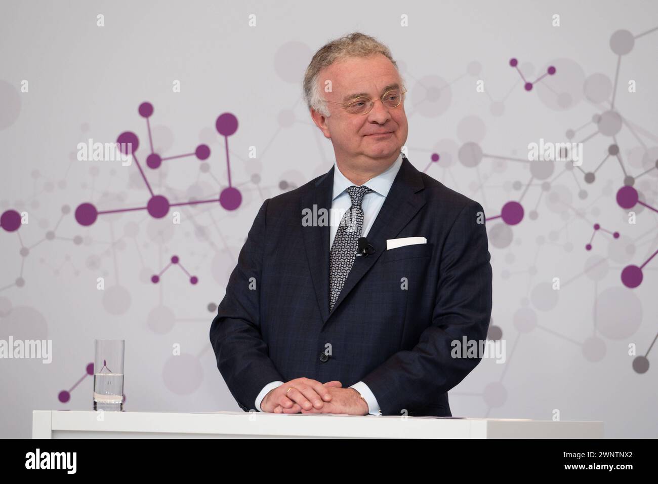 Christian KULLMANN, Vorstandsvorsitzender, CEO, Bilanzpressekonferenz ...