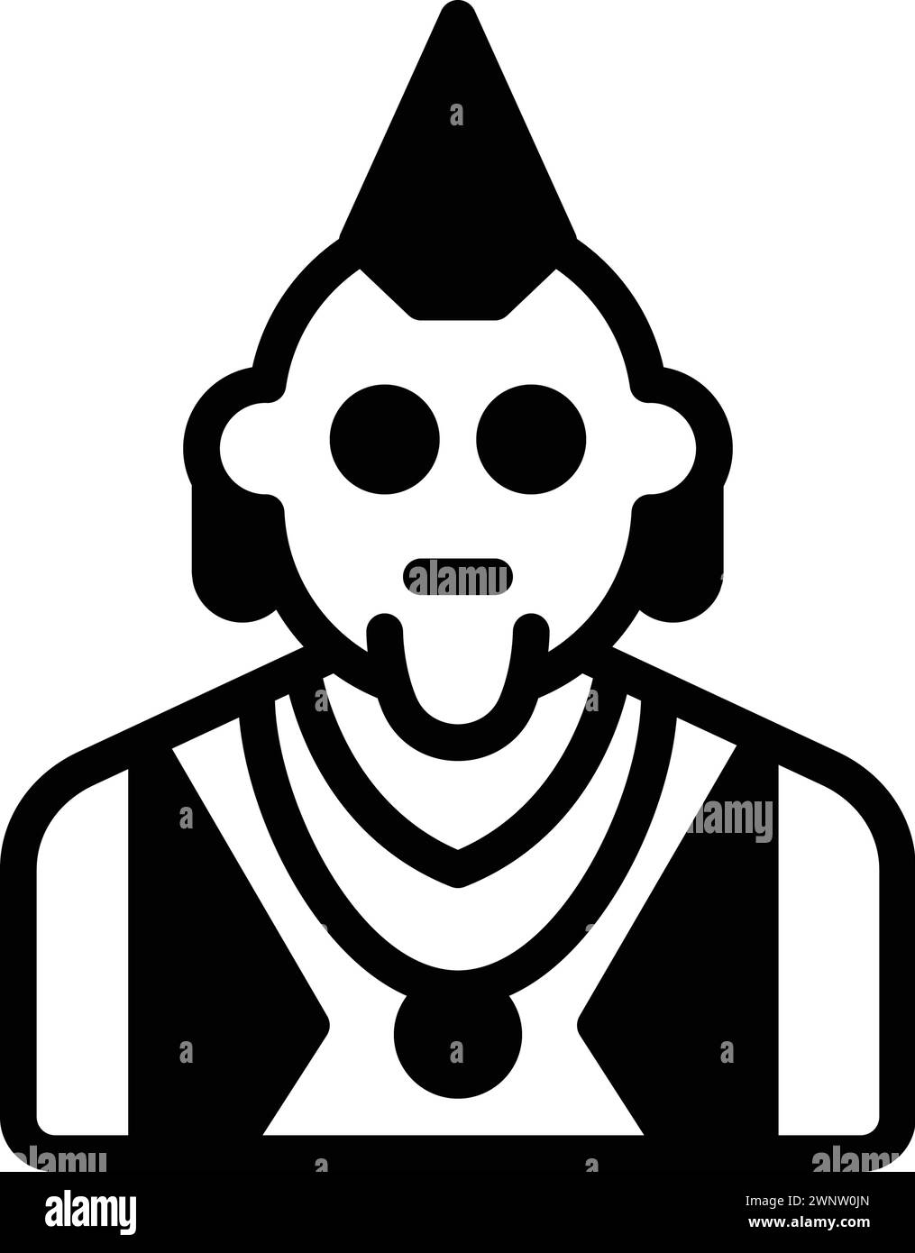 Punk hairstyle Stock-Vektorgrafiken kaufen - Alamy