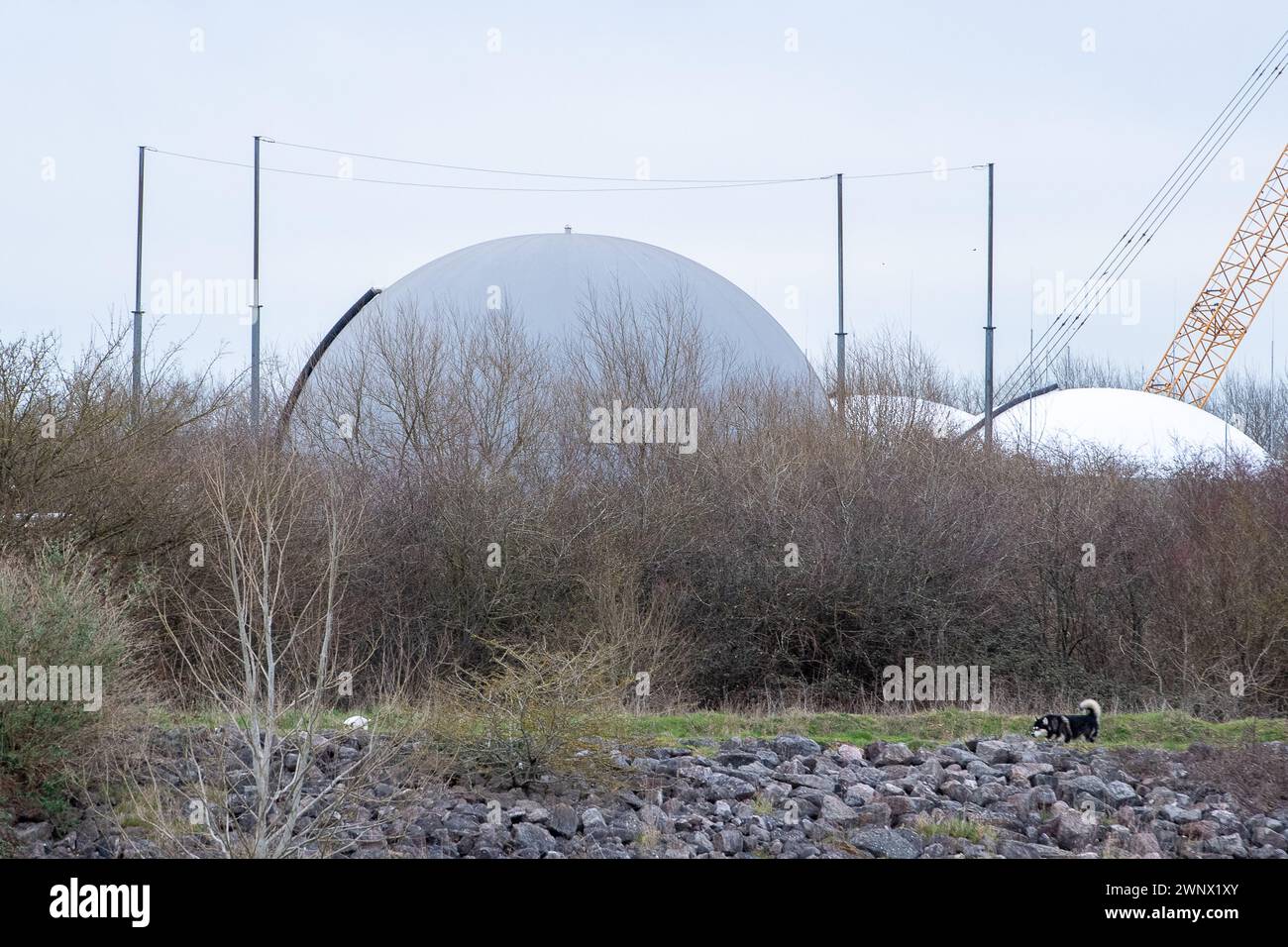 Slough, Großbritannien. März 2024. Die Thames Water leiten Abwässer aus ...