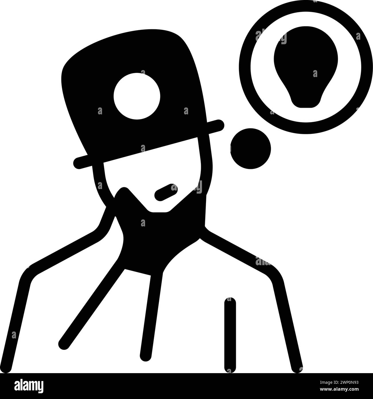 Spekulation denken Ausgeschnittene Stockfotos und -bilder - Alamy