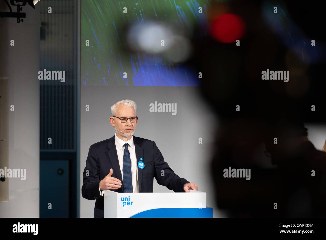 Michael LEWIS, Vorstandsvorsitzender, CEO, Bilanzpressekonferenz der ...