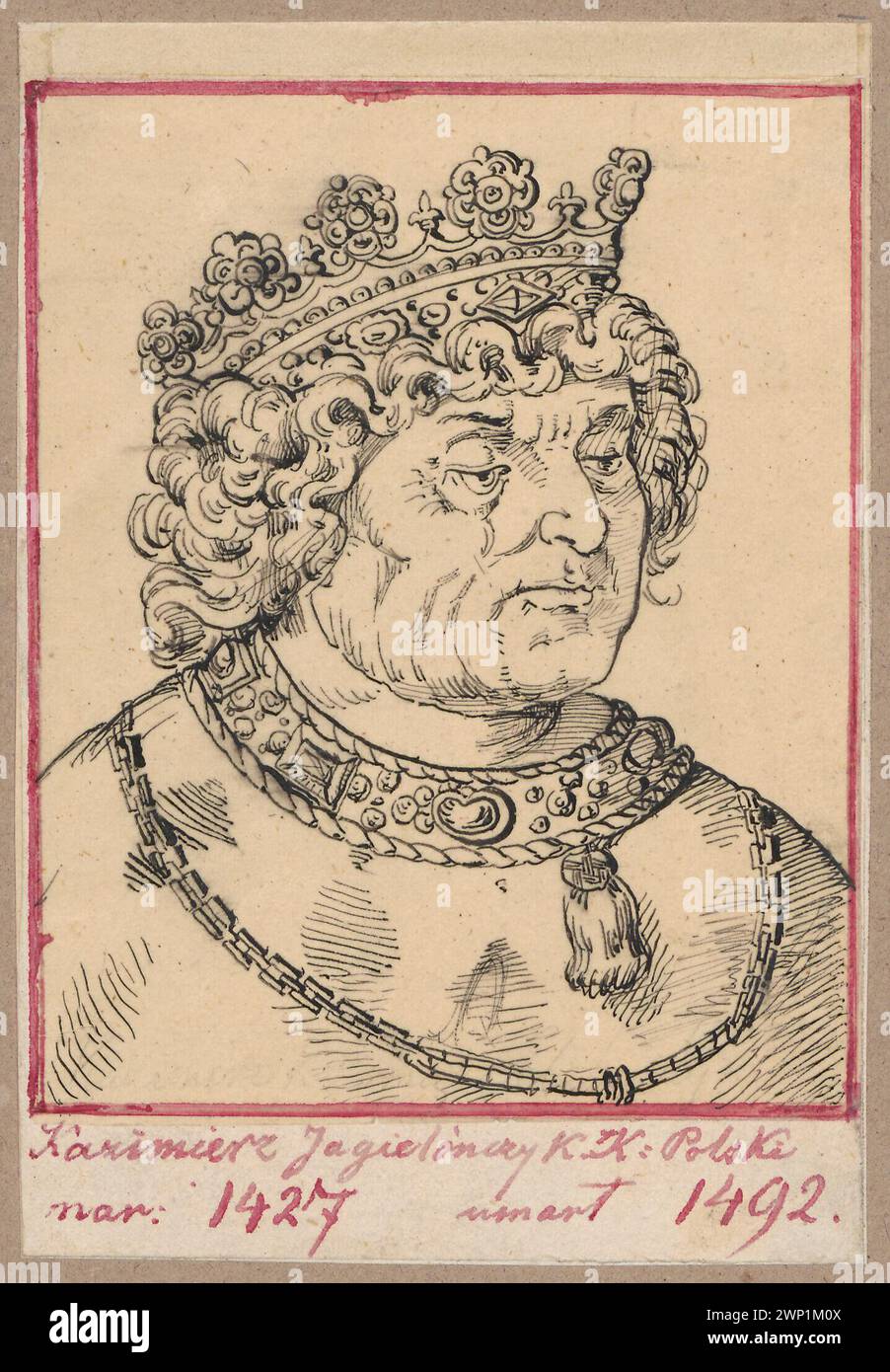 Kazimierz jagiellonczyk krol polski 1427 1492 ikonografia -Fotos und -Bildmaterial in hoher ...