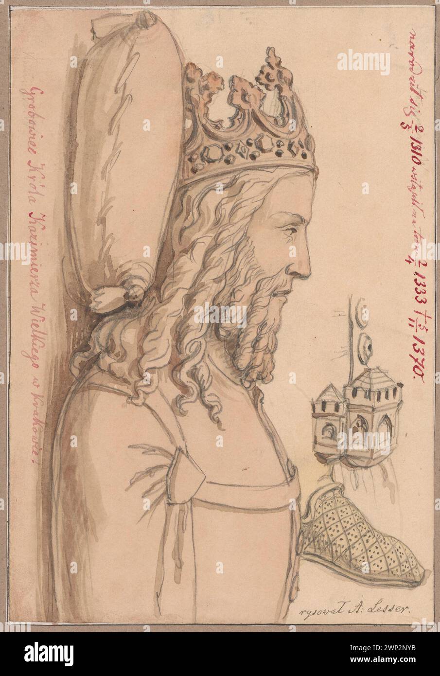 Kazimierz wielki krol polski 1310 1370 ikonografia -Fotos und -Bildmaterial in hoher Auflösung ...