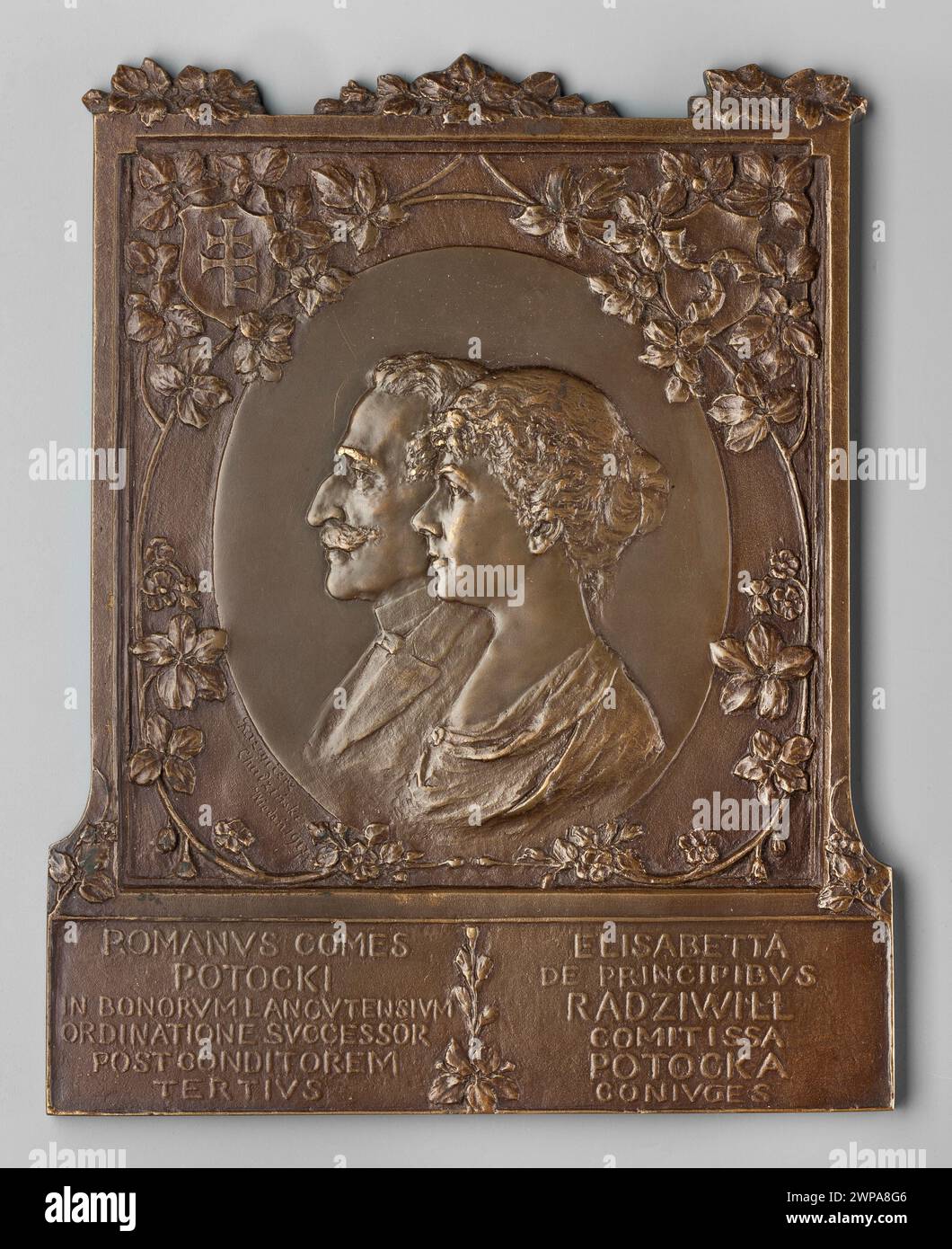 Roman Potocki und El Bieta Radziwi -Potocka; Spaziergänge, Kazimierz Mieczys Aw (1861-1921 ...