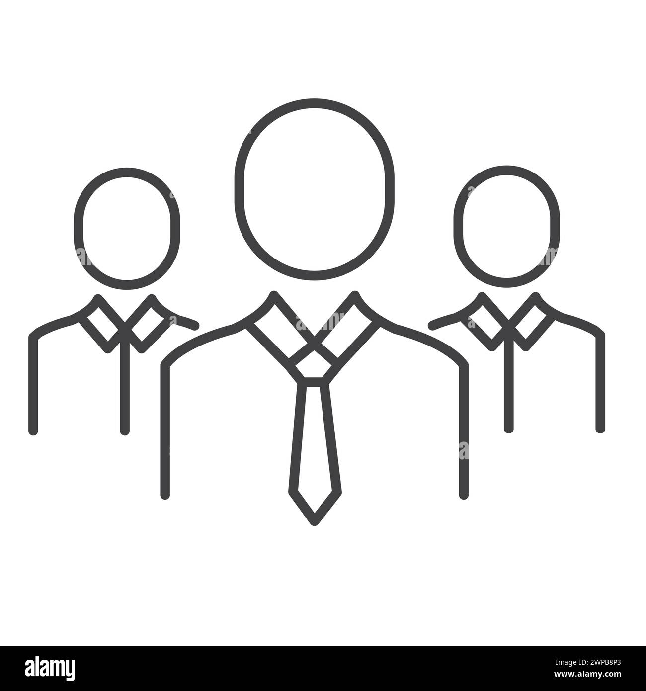 Team cohesion Stock-Vektorgrafiken kaufen - Alamy