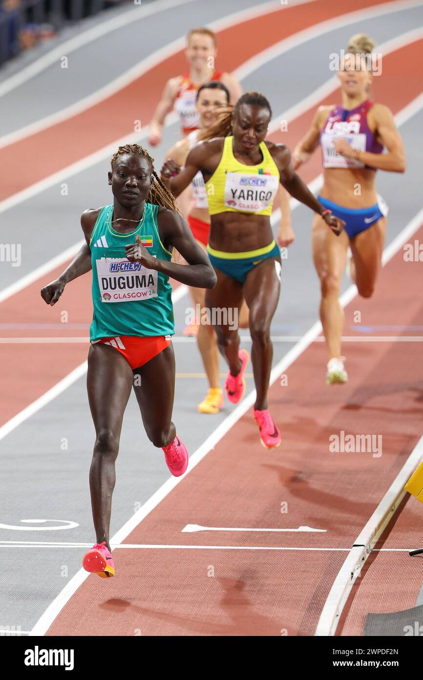 Tsige Duguma (ETH, 800 Meter) während der Leichtathletik ...