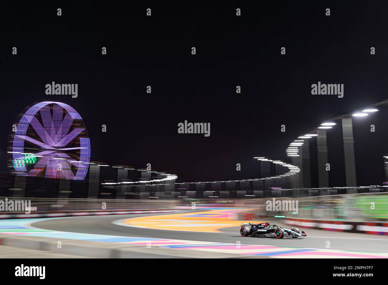 63 RUSSELL George (gbr), Mercedes AMG F1 Team W15, Action beim Formel 1 ...