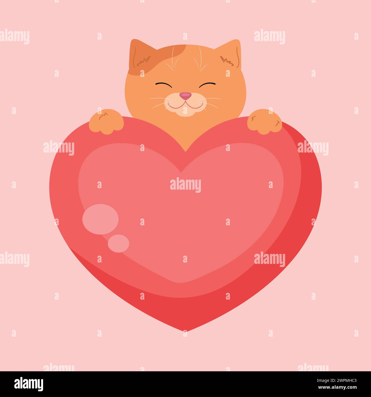 Cartoon tier herz katze -Fotos und -Bildmaterial in hoher Auflösung – Alamy