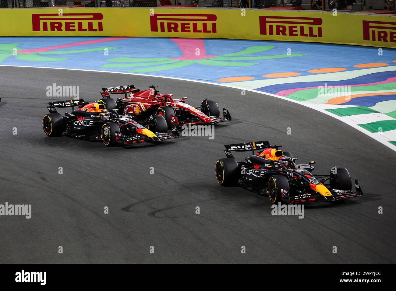 Jeddah, Arabie Saoudite. März 2024. 01 VERSTAPPEN Max (nld), Red Bull ...