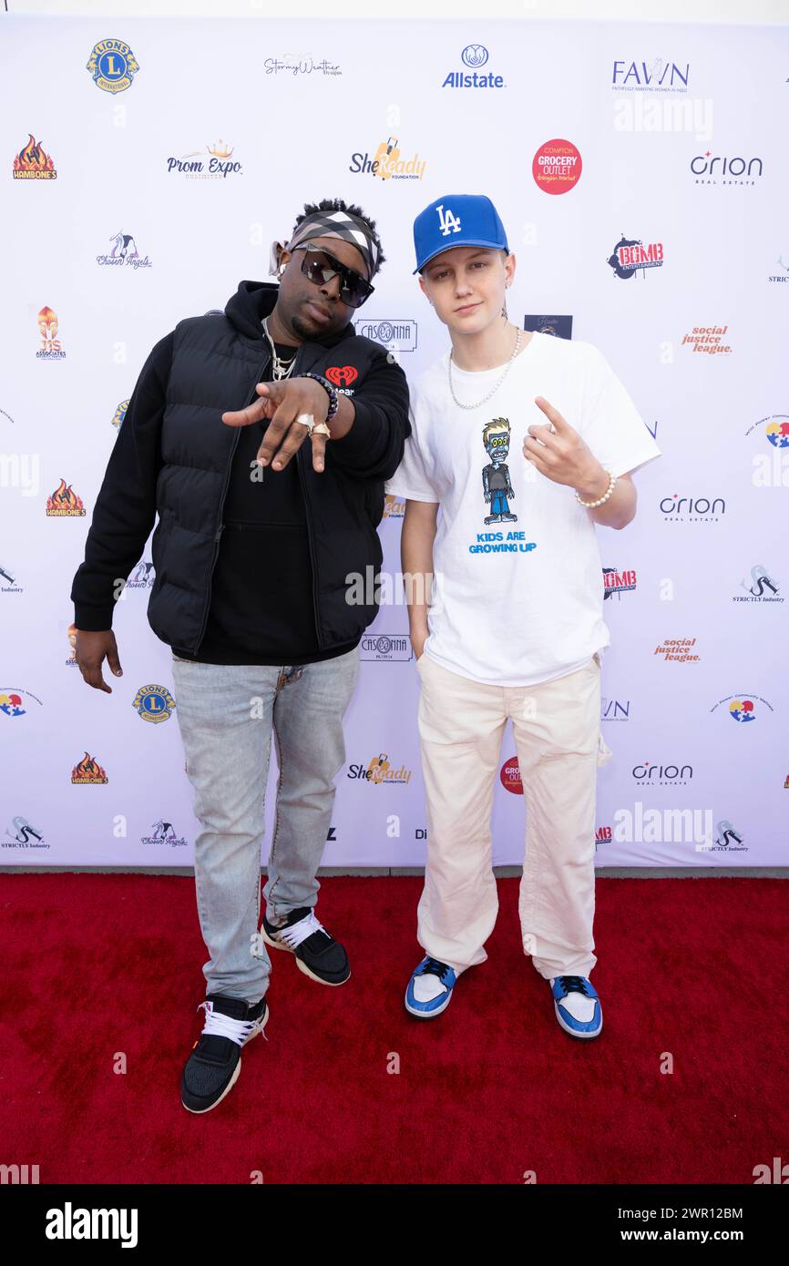 Los Angeles, USA. März 2024. DJ Tye Hollywood, US-amerikanischer Idol ...