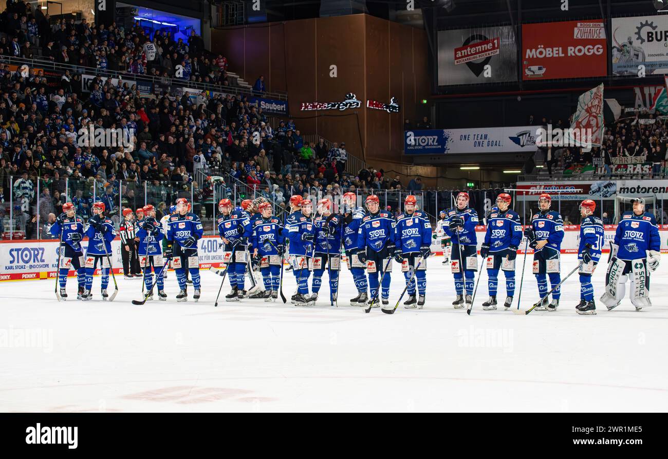 Schwenninger Wild Wings - Augsburger Panther, Helios Arena, Penny DEL ...