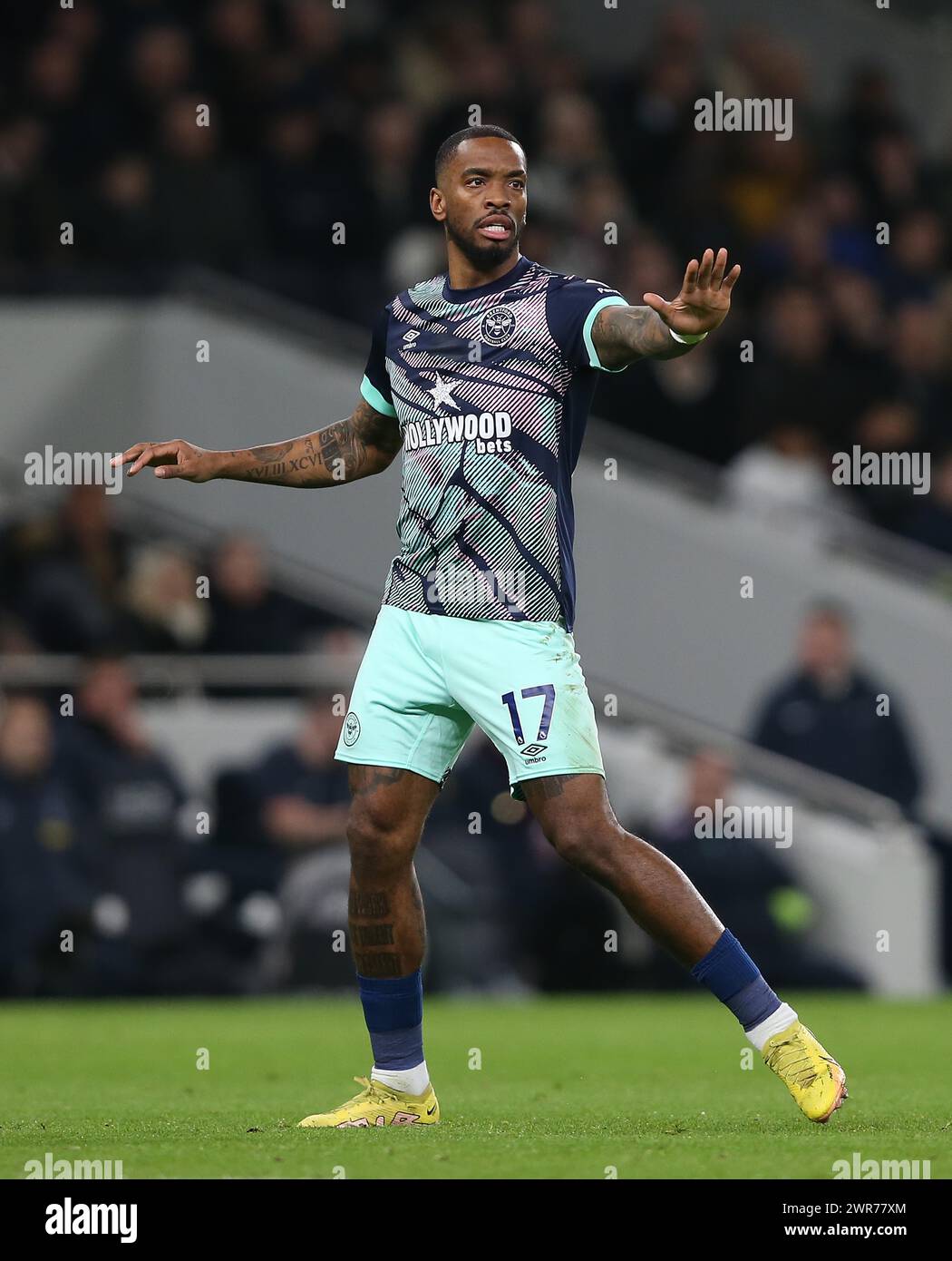 Ivan Toney aus Brentford. - Tottenham Hotspur / Brentford, Premier ...