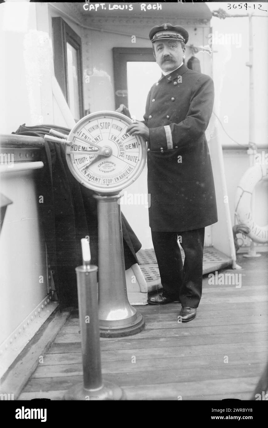 Captain Louis roch, Foto zeigt Louis roch, den Kapitän des ...