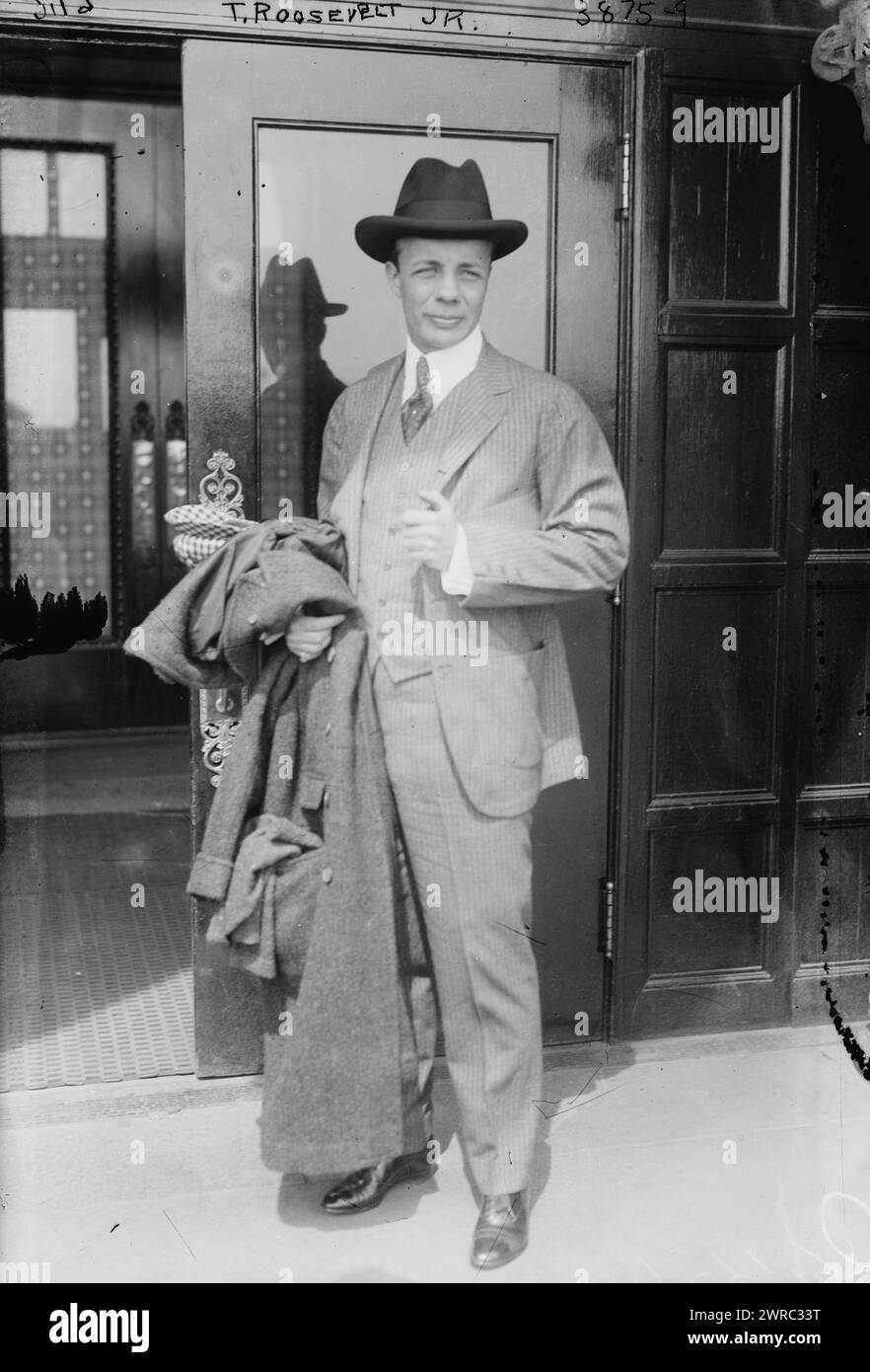 T. Roosevelt Jr., Foto zeigt Theodore 'Ted' Roosevelt III (Theodore Jr ...