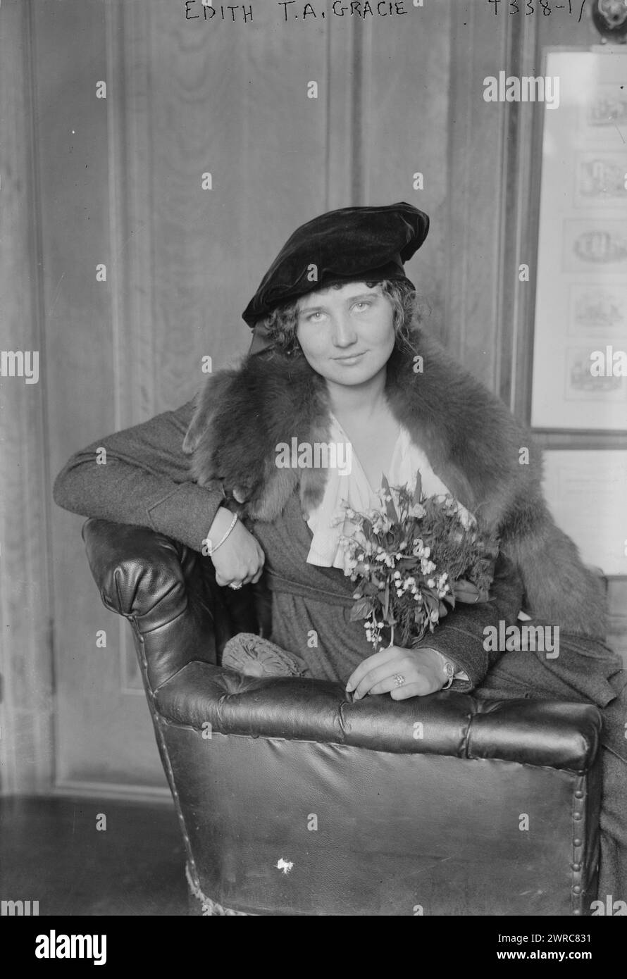Edith T.A. Gracie, Foto zeigt Edith Temple Gracie (1894–1918), die ...