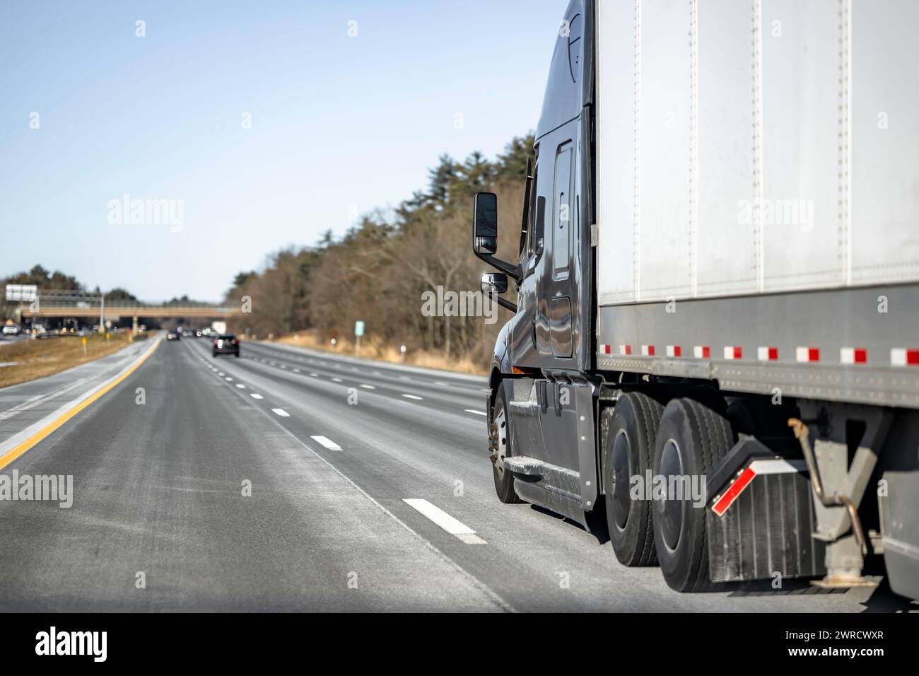 Industrieträger Langstreckenfahrzeug Classic Black Big Rig ...