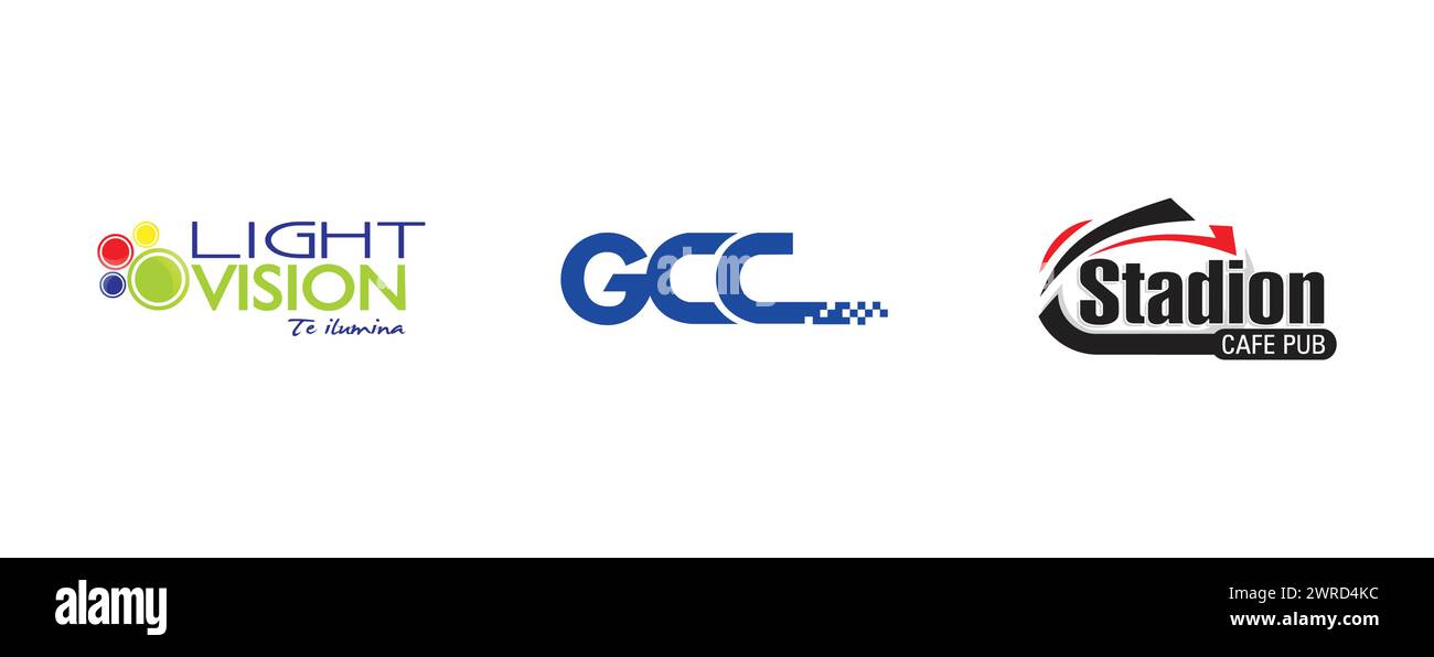 Gcc unternehmenslogo Stock-Vektorgrafiken kaufen - Alamy
