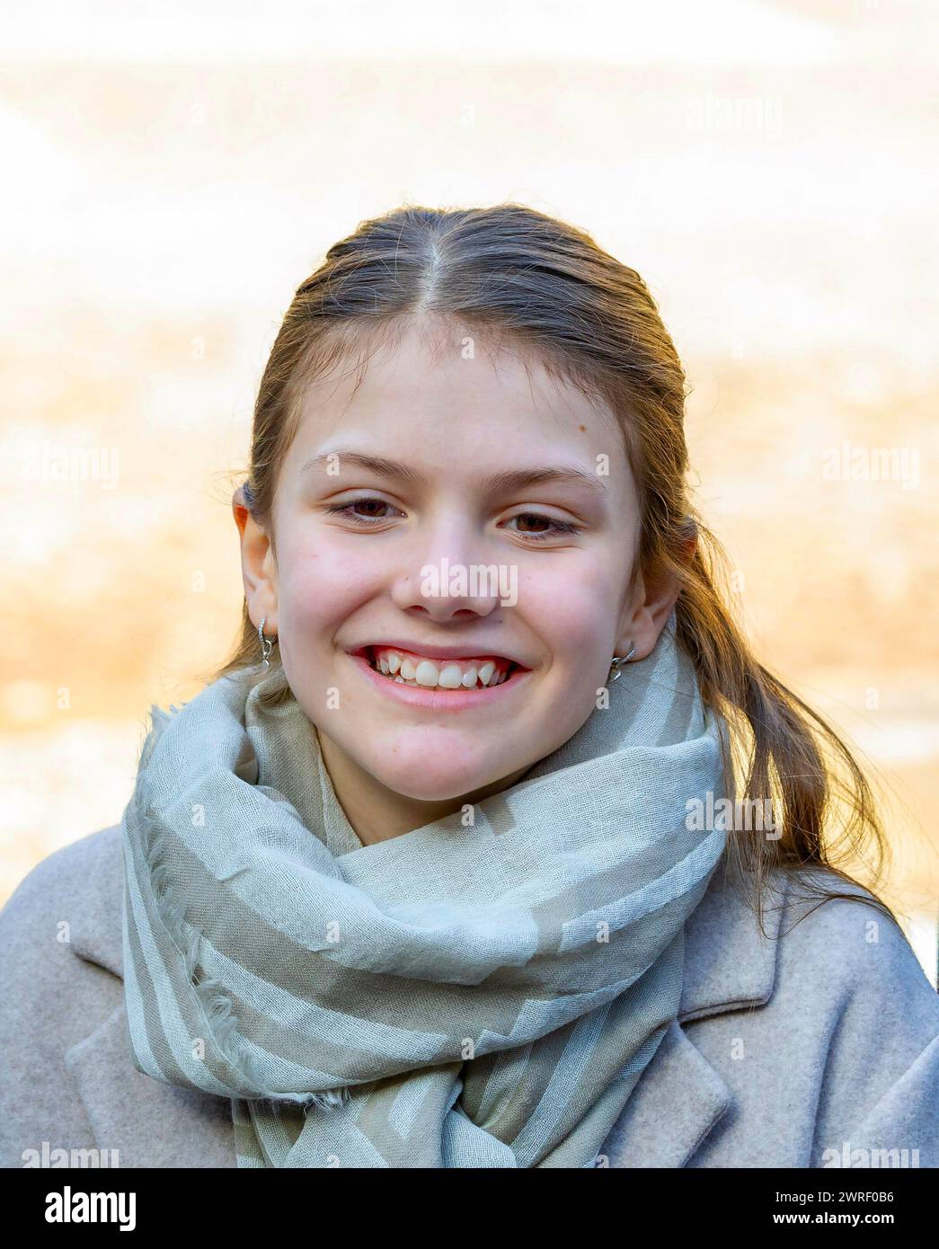 Stockholm, Schweden. März 2024. Prinzessin Estelle von Schweden im ...