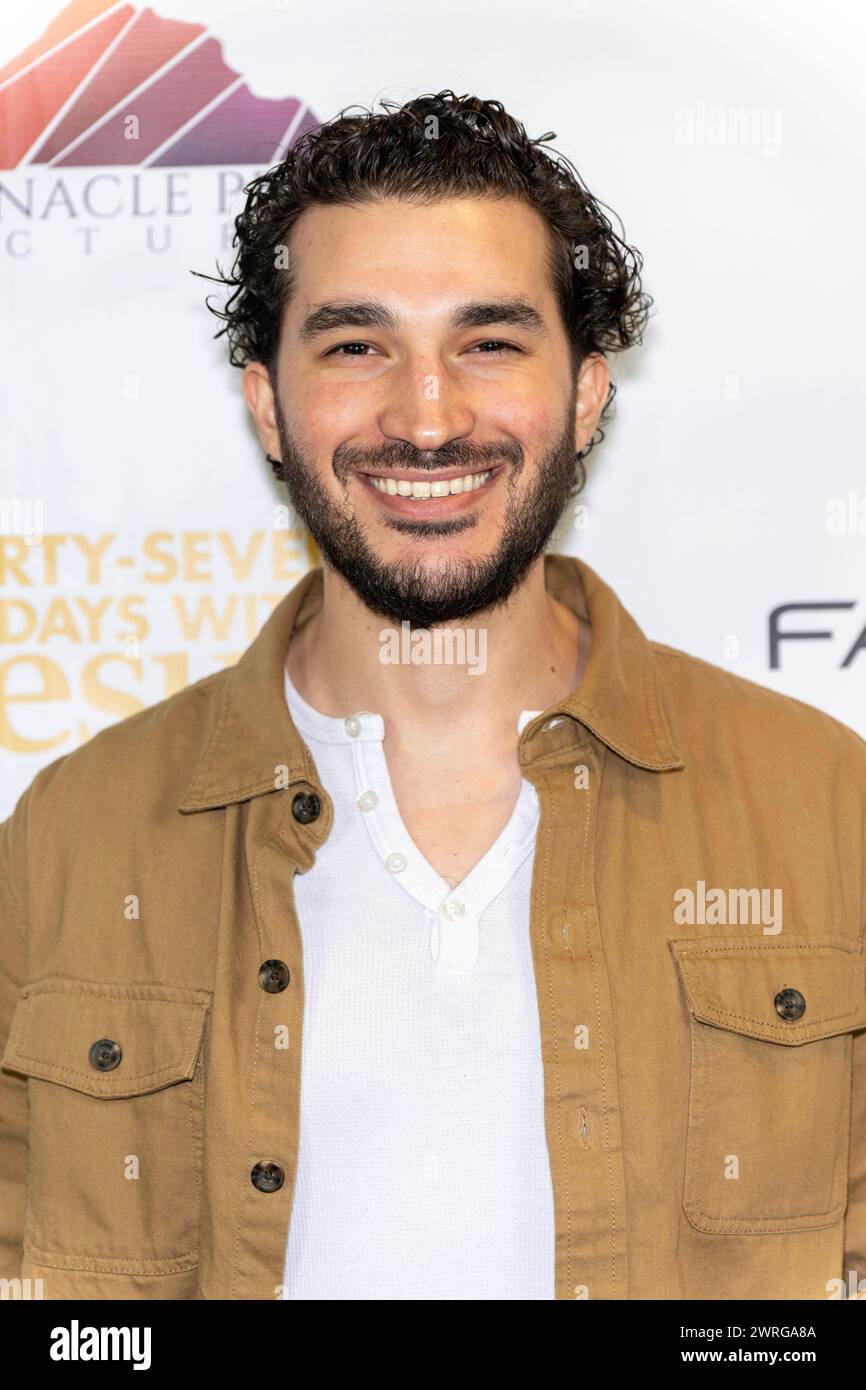 Burbank, USA. März 2024. Schauspieler Jason LaPenta besucht die ...