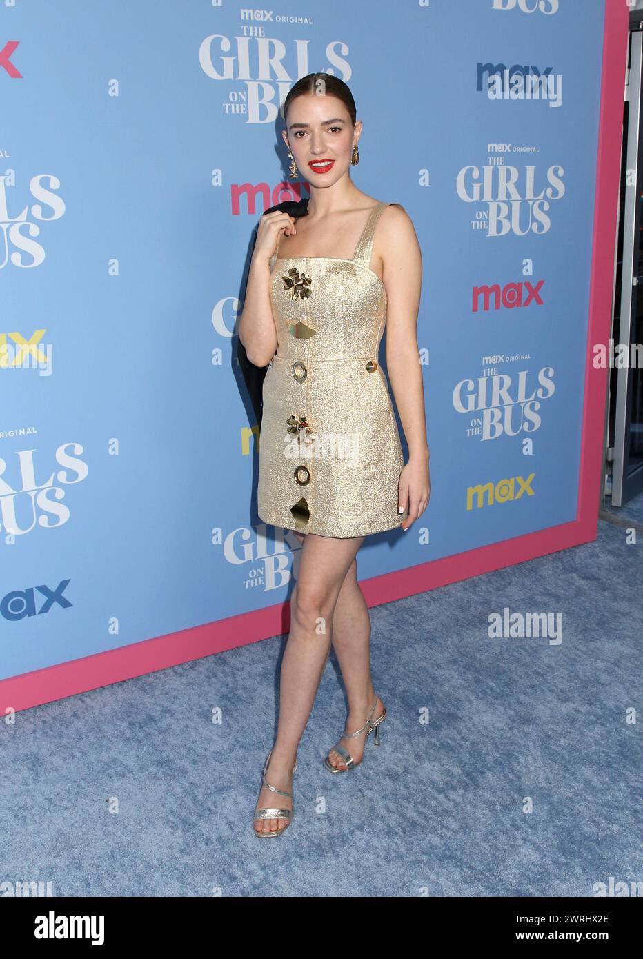 New York City, USA. März 2024. Rose Jackson Smith nahm an der New ...