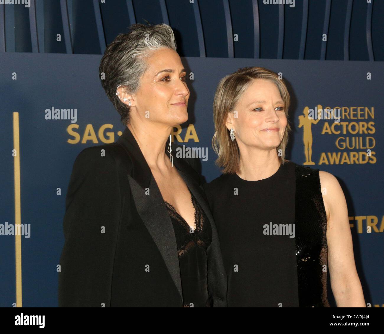 LOS ANGELES – 25. Februar 2024: Alexandra Hedison, Jodie Foster bei den ...