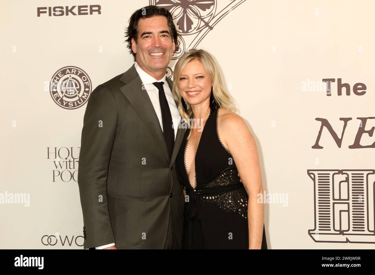 LOS ANGELES – 6. JAN: Carter Oosterhouse, Amy Smart bei der Art of ...