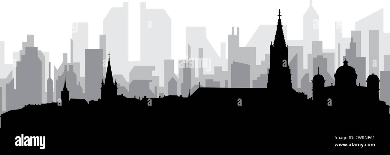 Städte in der schweiz Stock-Vektorgrafiken kaufen - Alamy