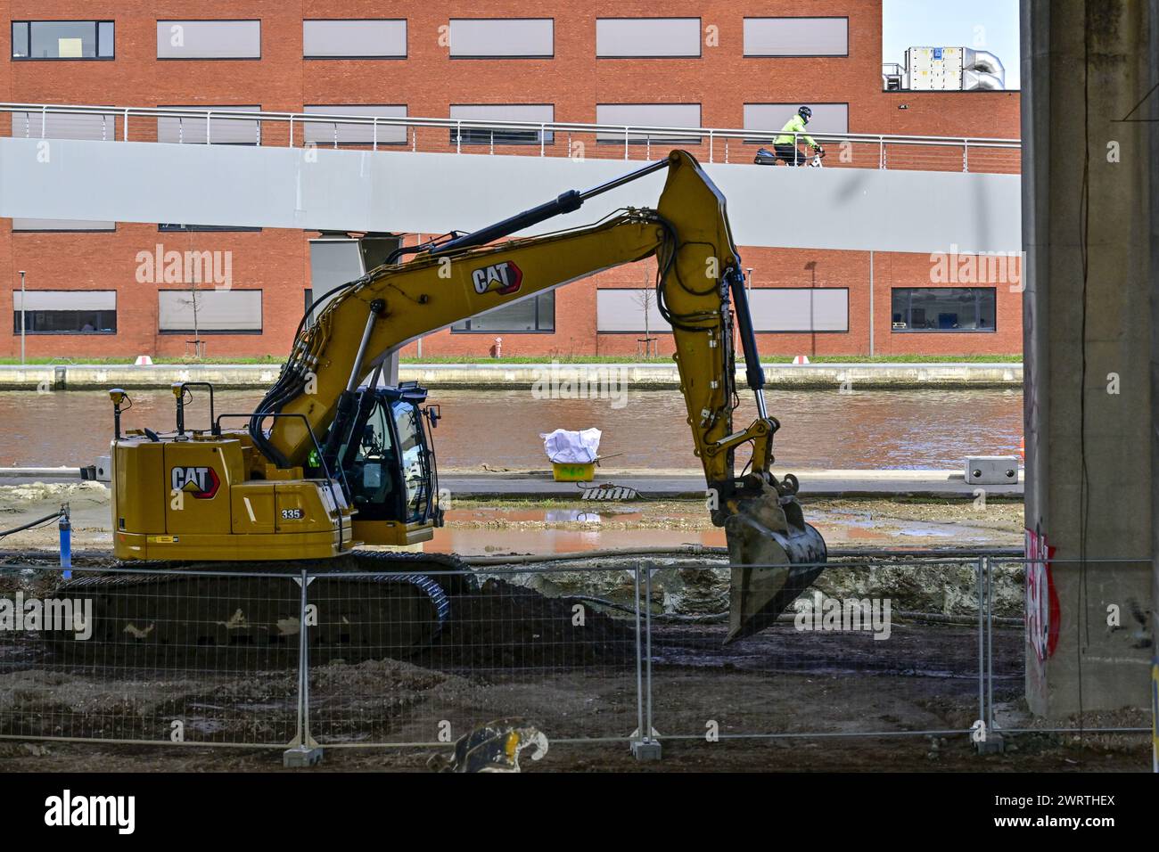 Antwerpen, Belgien. März 2024. Die Abbildung zeigt einen ...