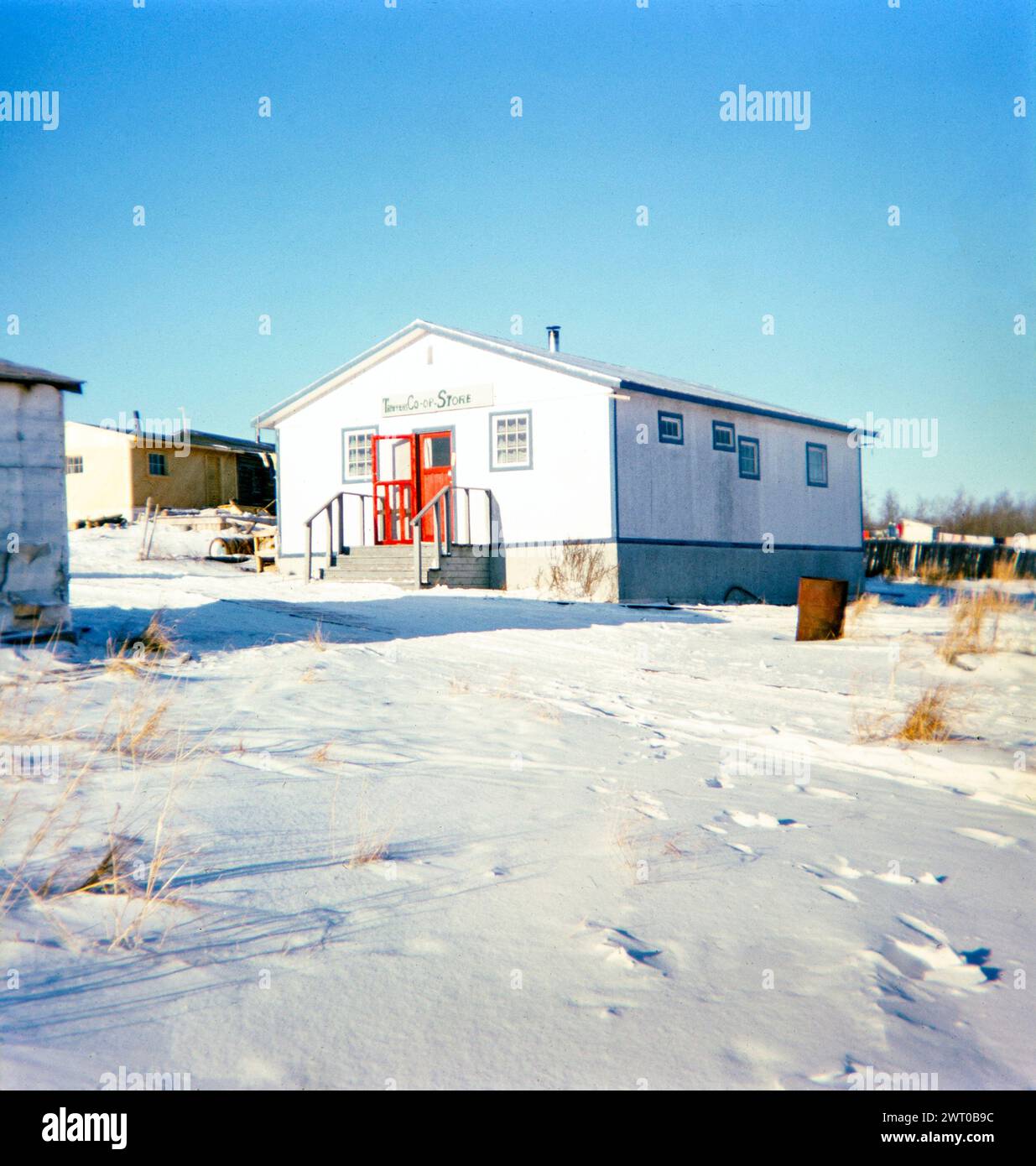 Webequie First Nation Ojibway Community, Eastwood Island, Nord-Ontario ...