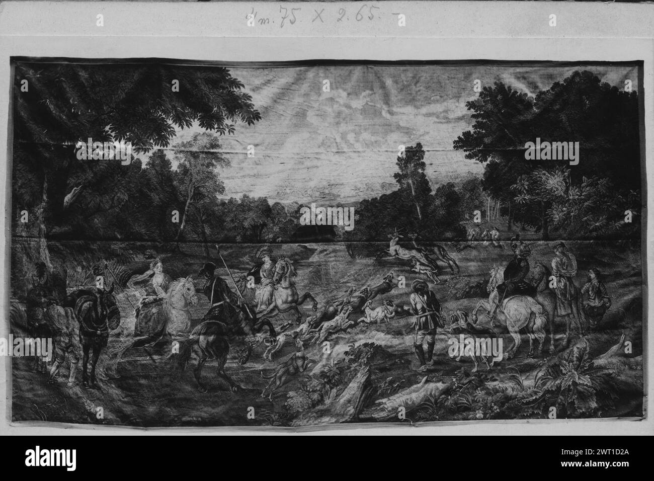 Hirschjagd flankiert -Fotos und -Bildmaterial in hoher Auflösung – Alamy