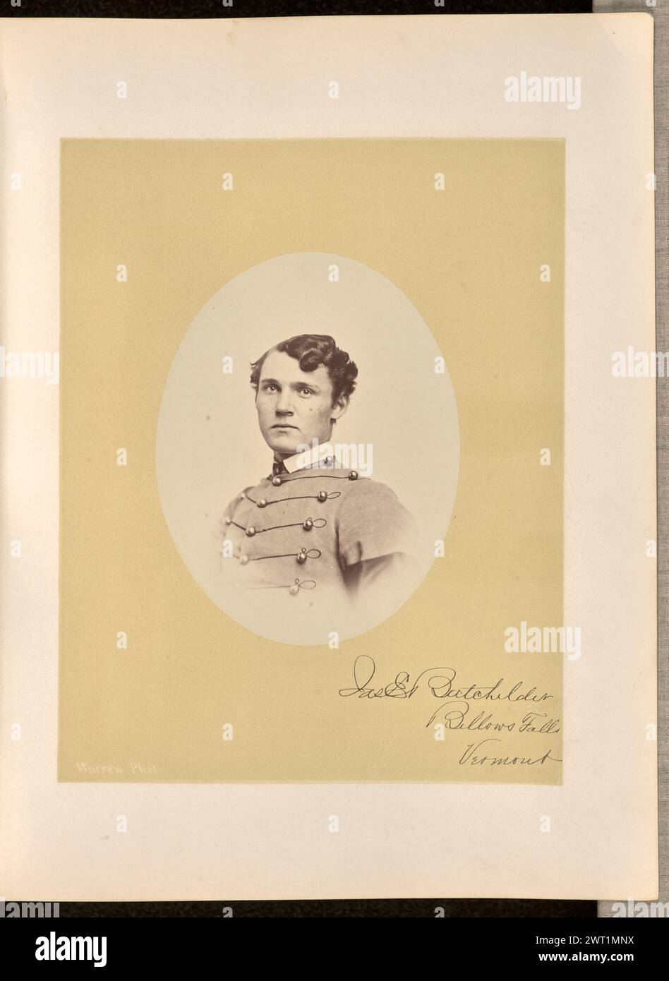 Jas. E. Batchelder, Bellows Falls, Vermont. George Kendall Warren ...