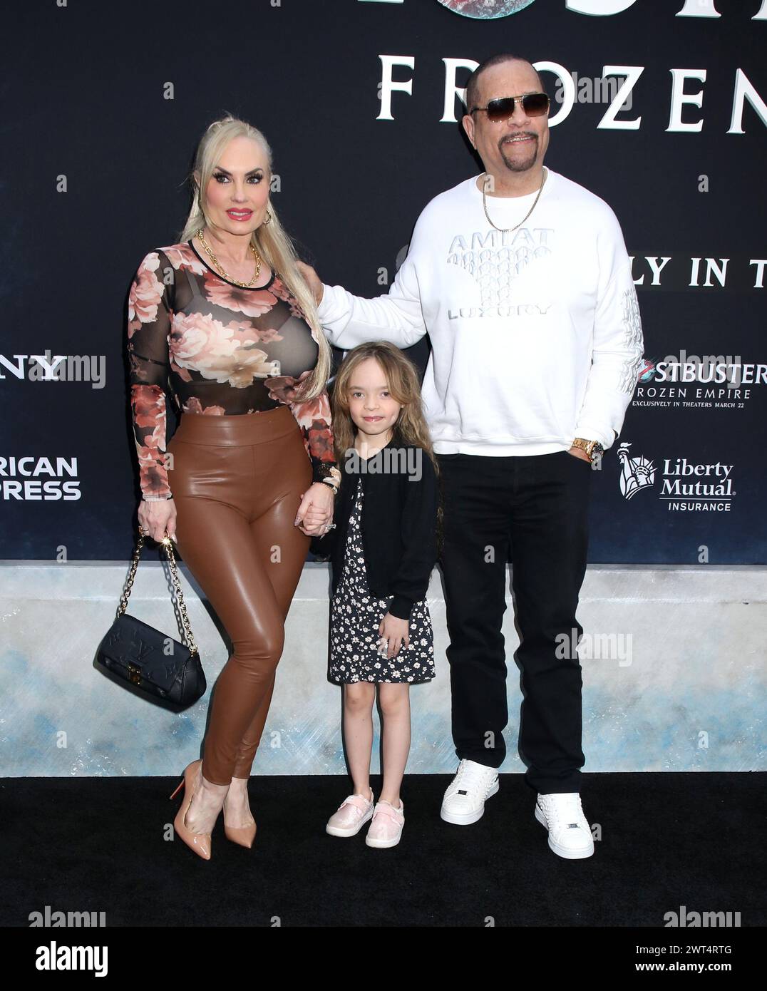 Coco Austin, Chanel Austin und Ice-T nahmen an der New Yorker Premiere ...