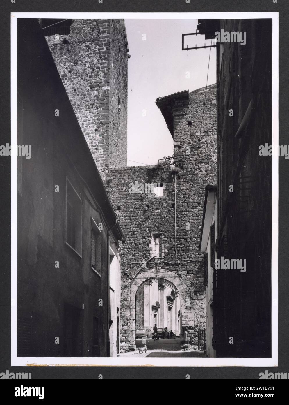 Lazio Frosinone Pofi S. Maria. Hutzel, Max. 1960-1990 Außenansicht der ...
