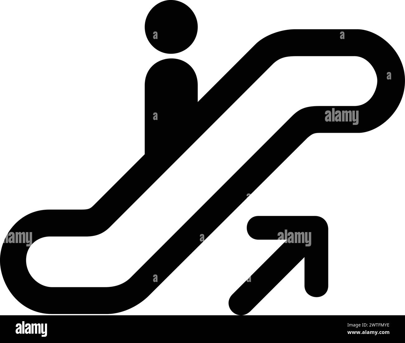 Menschen rolltreppe rolltreppe Ausgeschnittene Stockfotos und -bilder ...