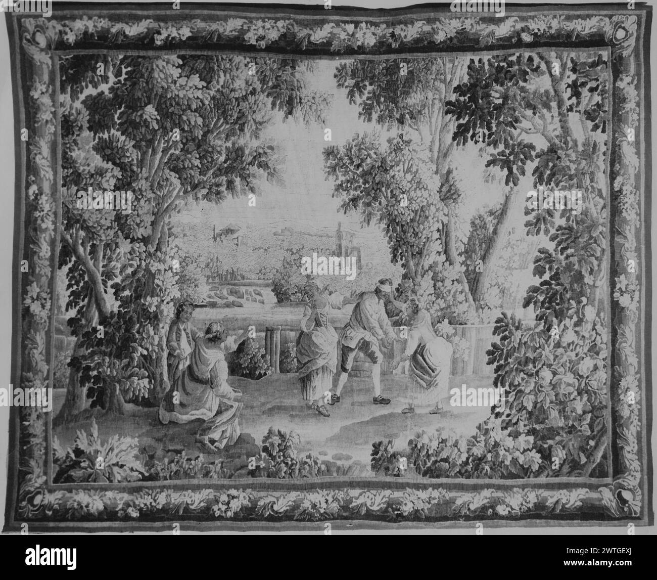 Blindmans Bluff. Huet, Jean-Baptiste (Französisch, 1745-1811) (entworfen nach) [Maler] ca. 1780 ...