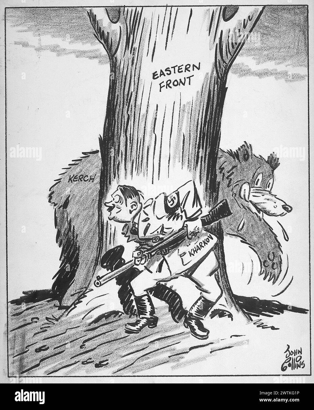 Cartoon jäger -Fotos und -Bildmaterial in hoher Auflösung – Alamy