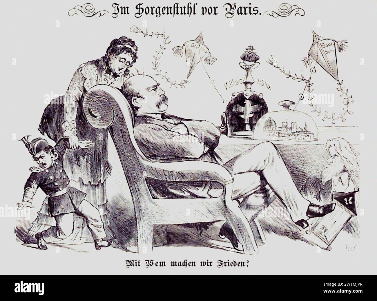 Bismarck karikatur 1870 -Fotos und -Bildmaterial in hoher Auflösung – Alamy