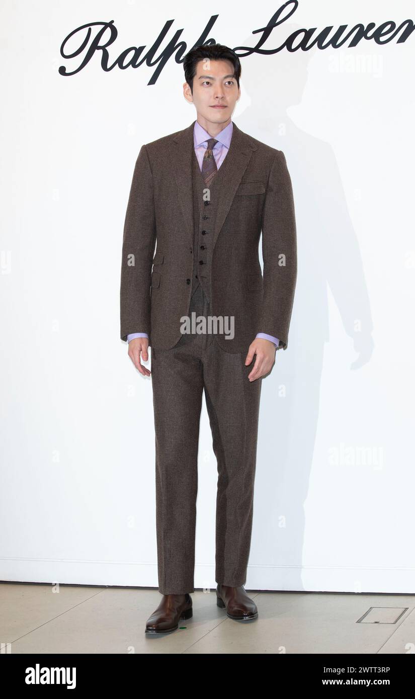 Seoul, Südkorea. März 2024. Der südkoreanische Schauspieler Kim Woo-bin ...