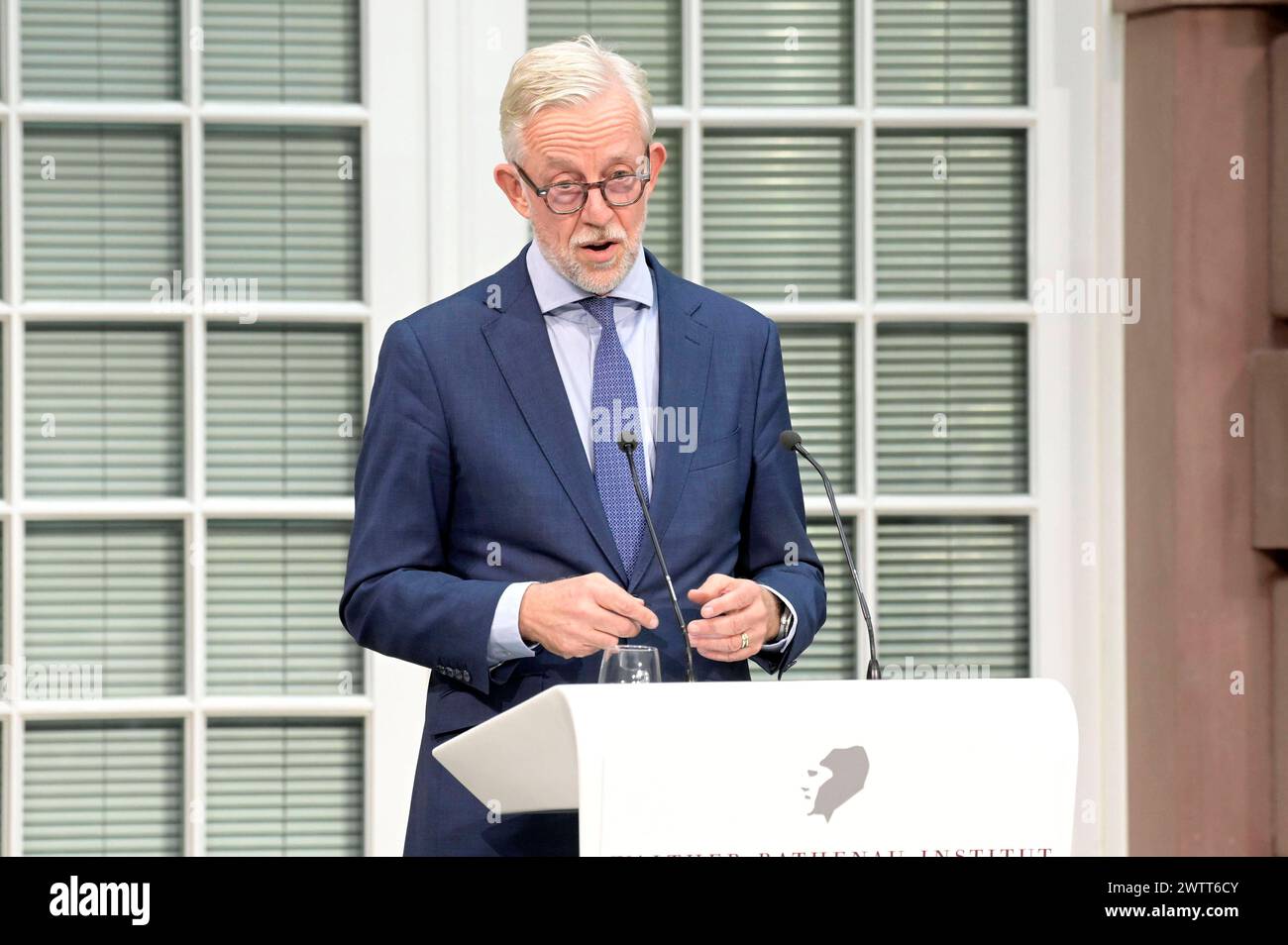 Karl von Rohr bei der Verleihung des Walther-Rathenau-Preises 2024 im ...