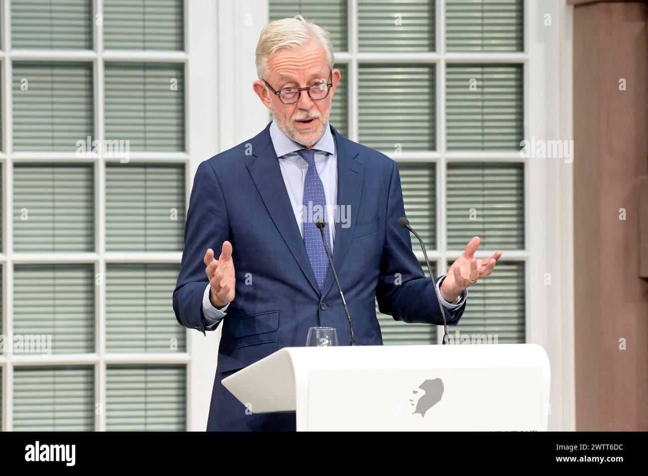 Karl von Rohr bei der Verleihung des Walther-Rathenau-Preises 2024 im ...