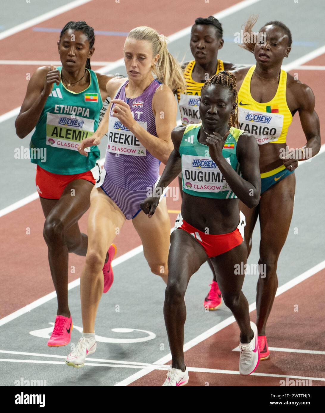 Habitam Alemu und Tsige Duguma aus Äthiopien, Jemma Reekie aus ...