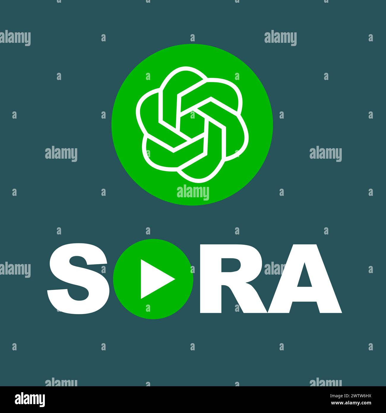 Sora AI-Symboltext zu Video-Online-Videogenerator-Vektor. Sora ist eine ... Sora AI-Symboltext zu Video-Online-Videogenerator-Vektor. Sora ist eine ...