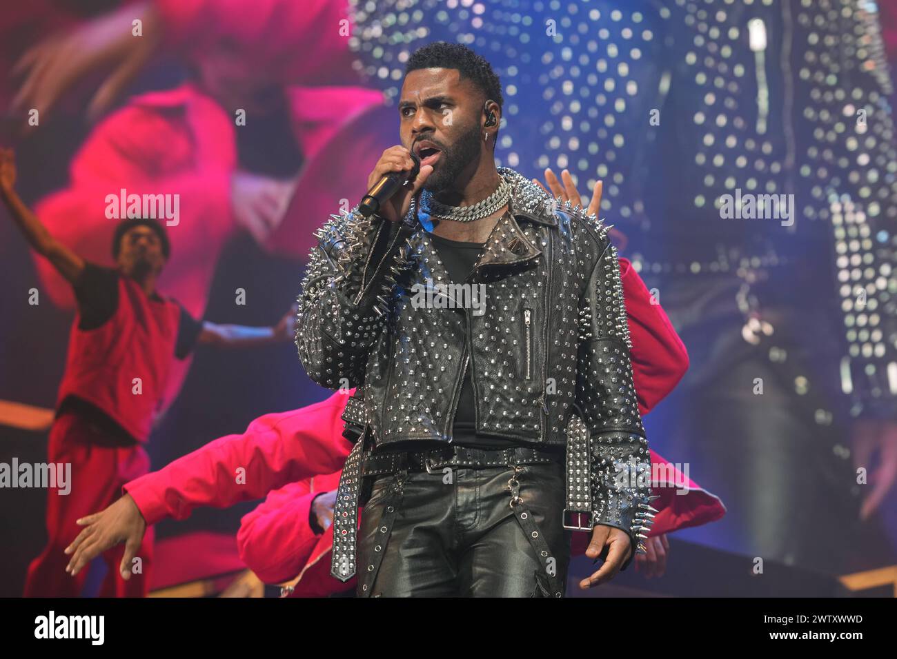 Jason Derulo - Nu King World Tour 2024 19.03.2024 Jason Derulo mit ...