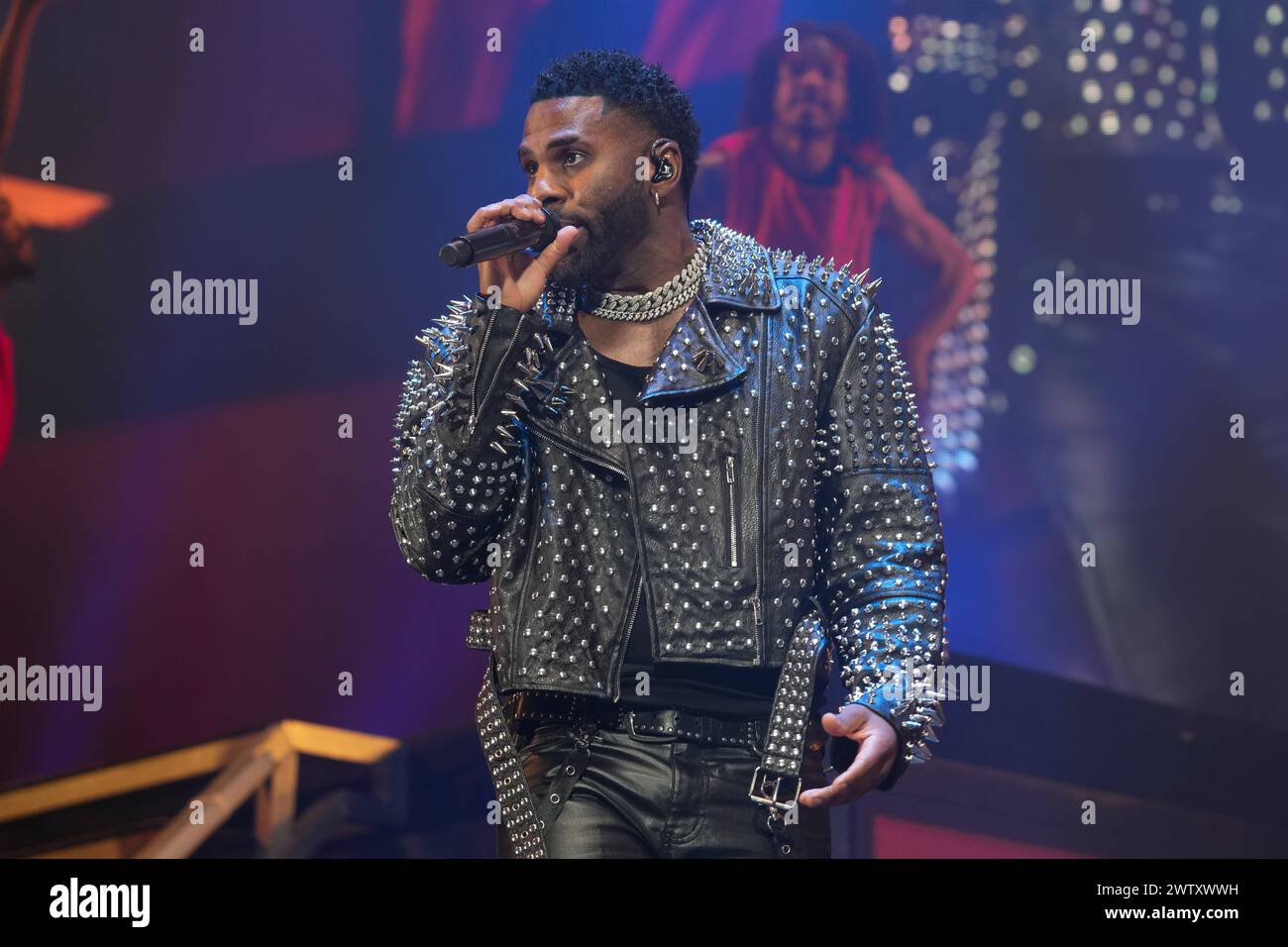Jason Derulo - Nu King World Tour 2024 19.03.2024 Jason Derulo mit ...