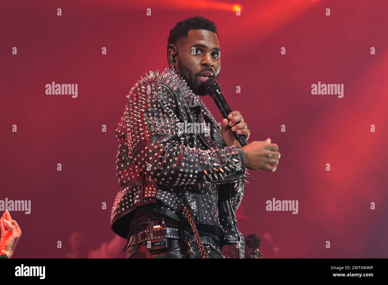 Jason Derulo - Nu King World Tour 2024 19.03.2024 Jason Derulo mit ...