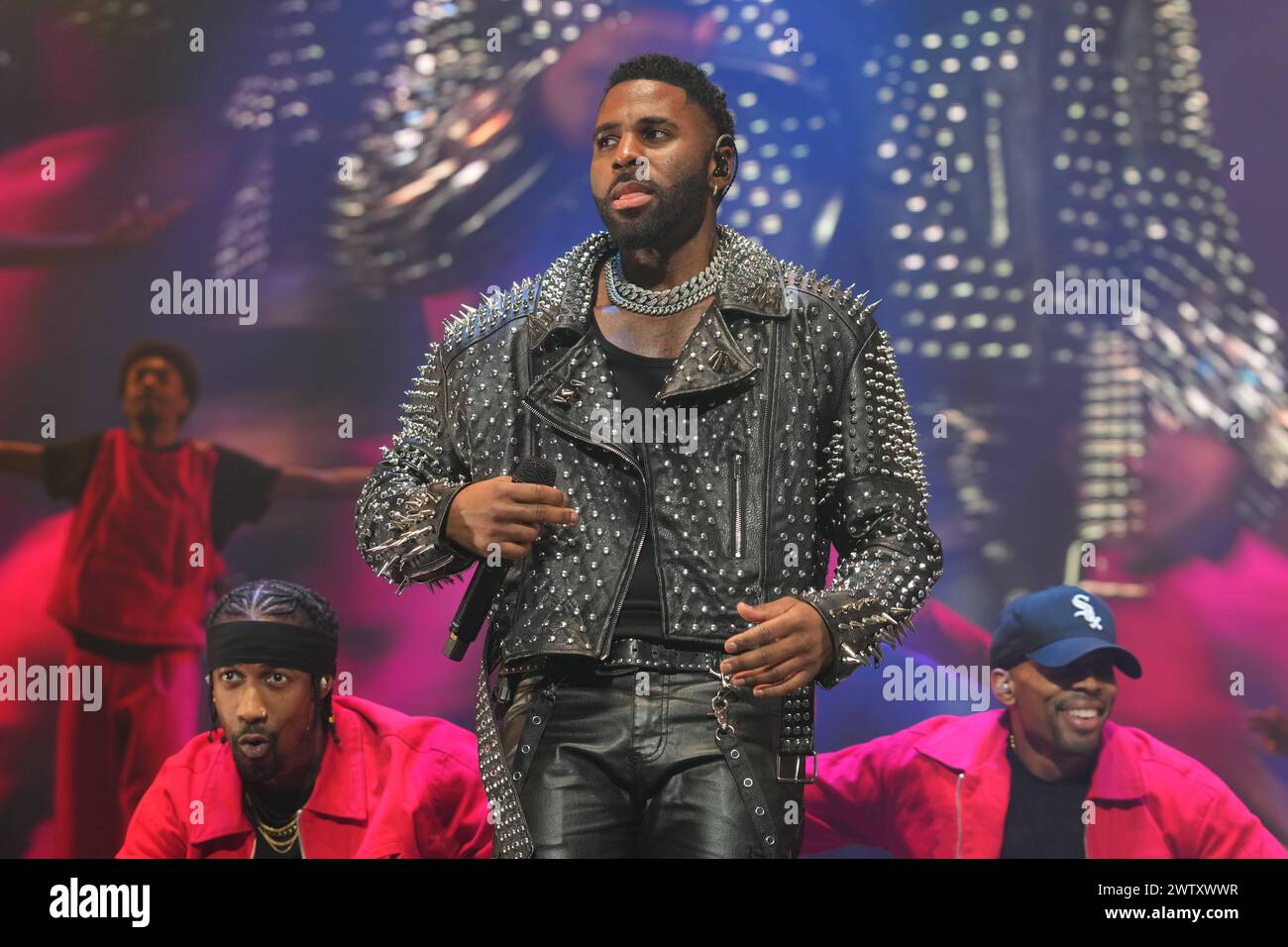 Jason Derulo - Nu King World Tour 2024 19.03.2024 Jason Derulo mit ...