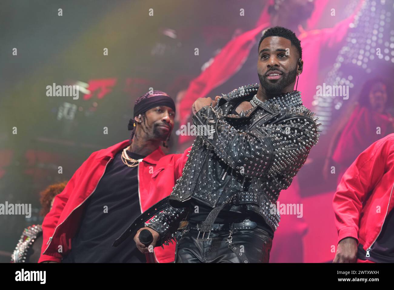 Jason Derulo - Nu King World Tour 2024 19.03.2024 Jason Derulo mit ...